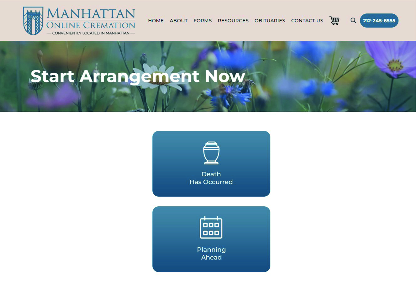 Online Arrangement Process Guide for Pre-Need | Manhattan Online Cremation